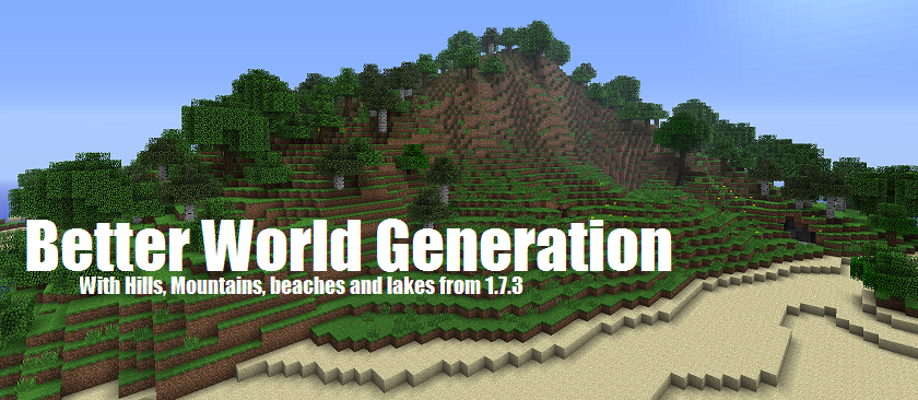 Better World Generation [1.2.3] - Моды Minecraft - Загрузки - Minecraft ...